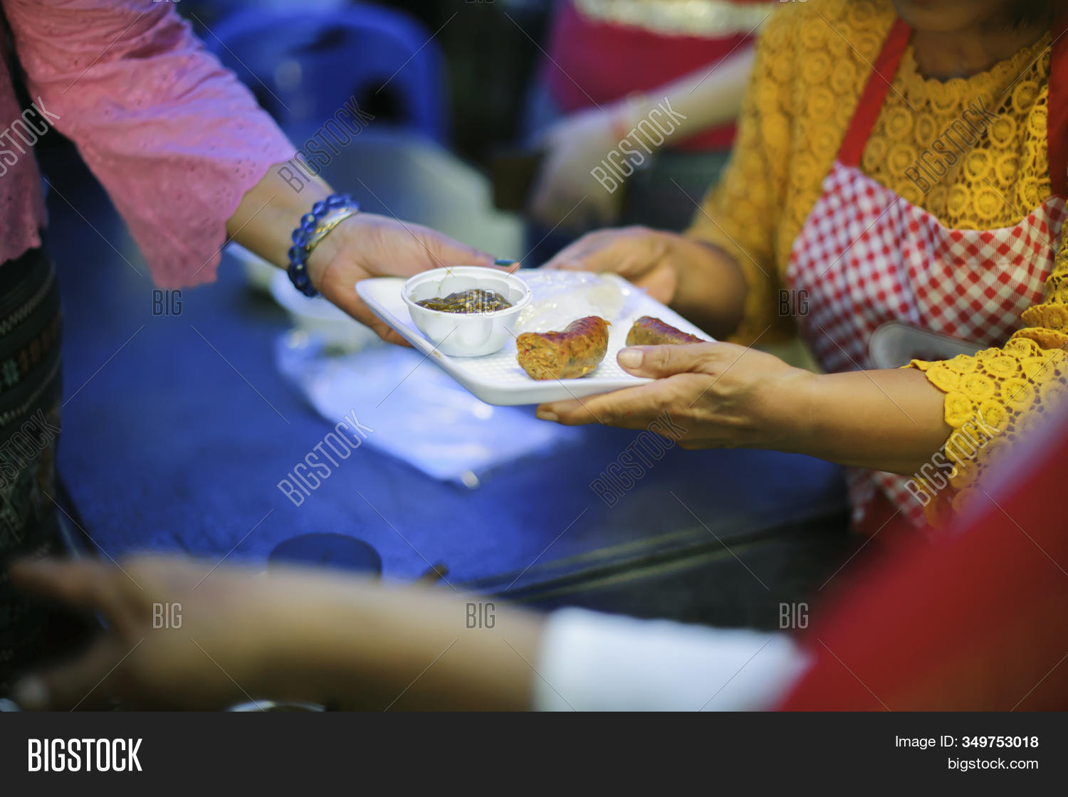 Charity Food Shared Image & Photo (Free Trial) | Bigstock