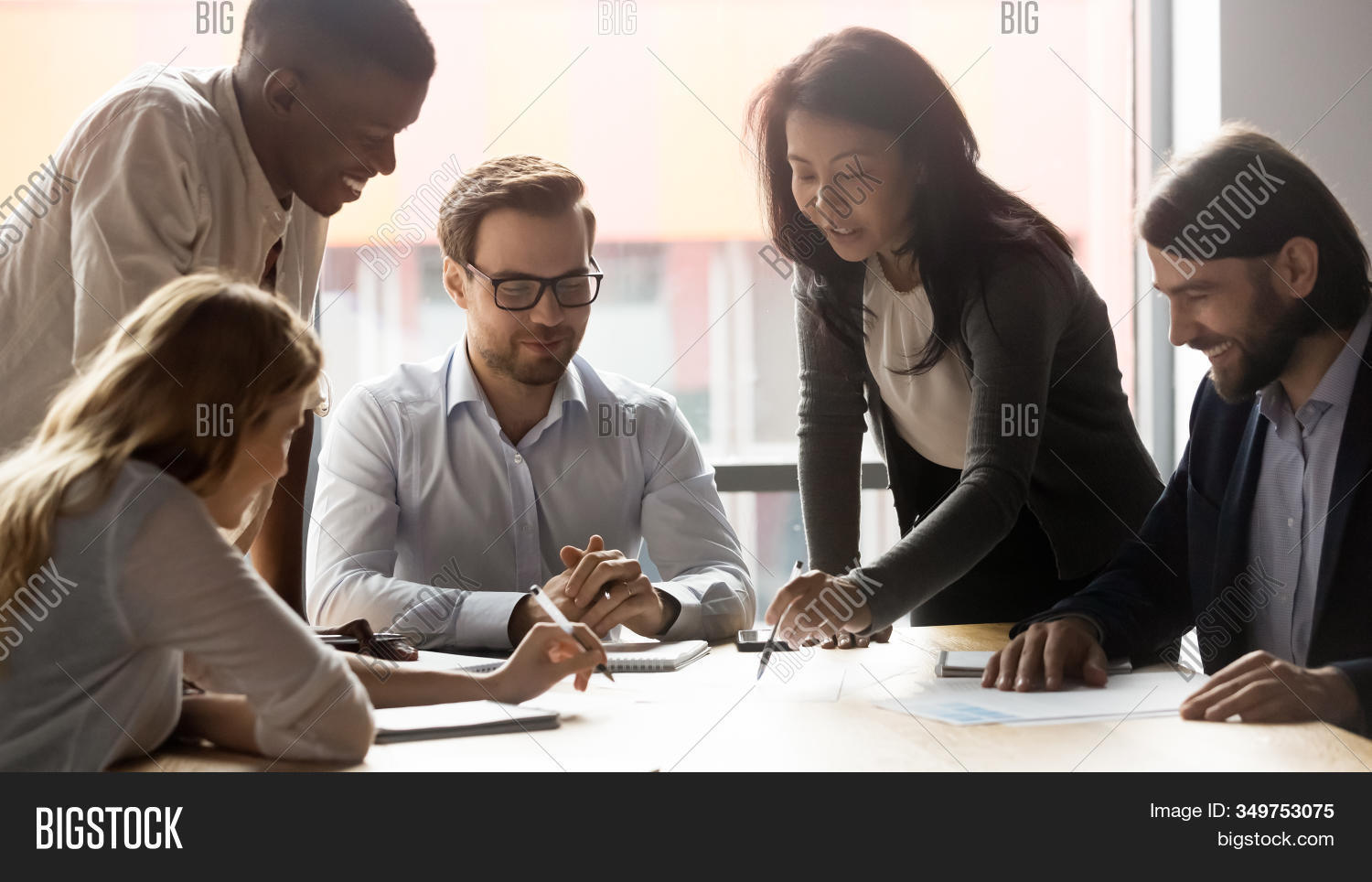 Employees Team Leader Image & Photo (Free Trial) | Bigstock