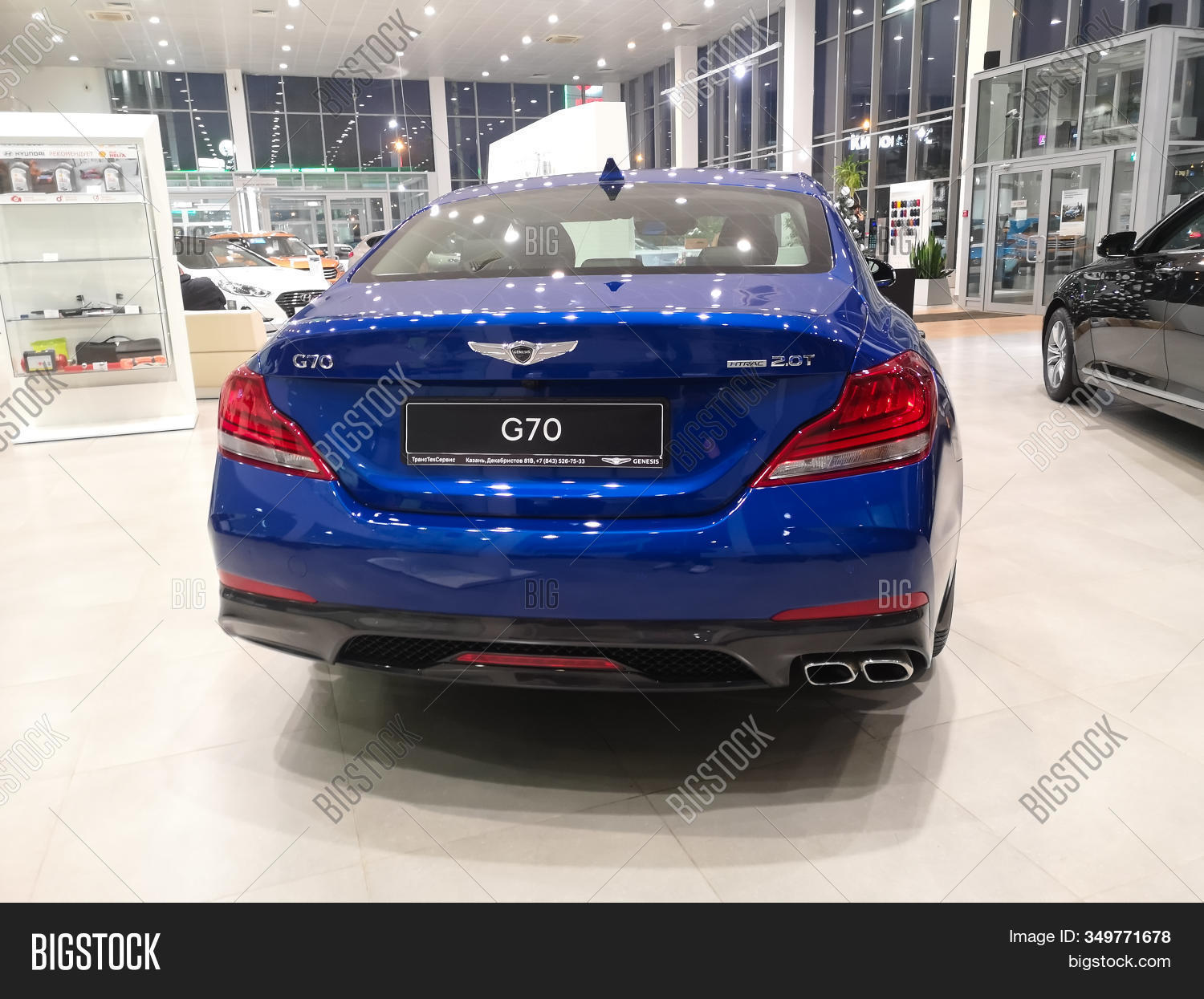 Rear View Premium Car Image & Photo (Free Trial) | Bigstock