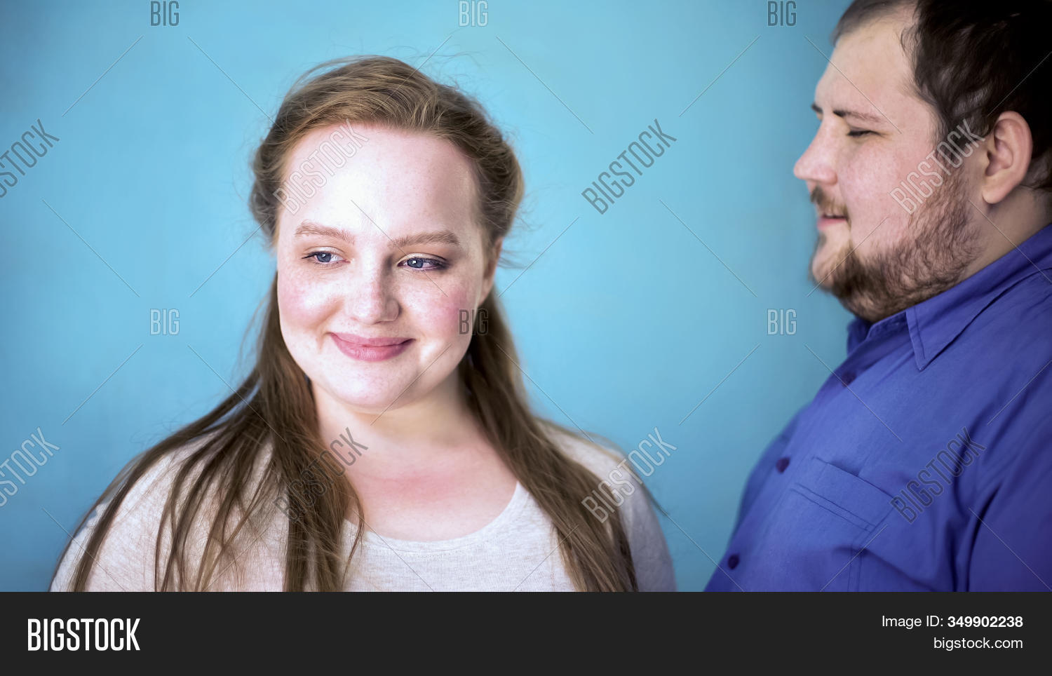 Obese Couple Feeling Image & Photo (Free Trial) | Bigstock
