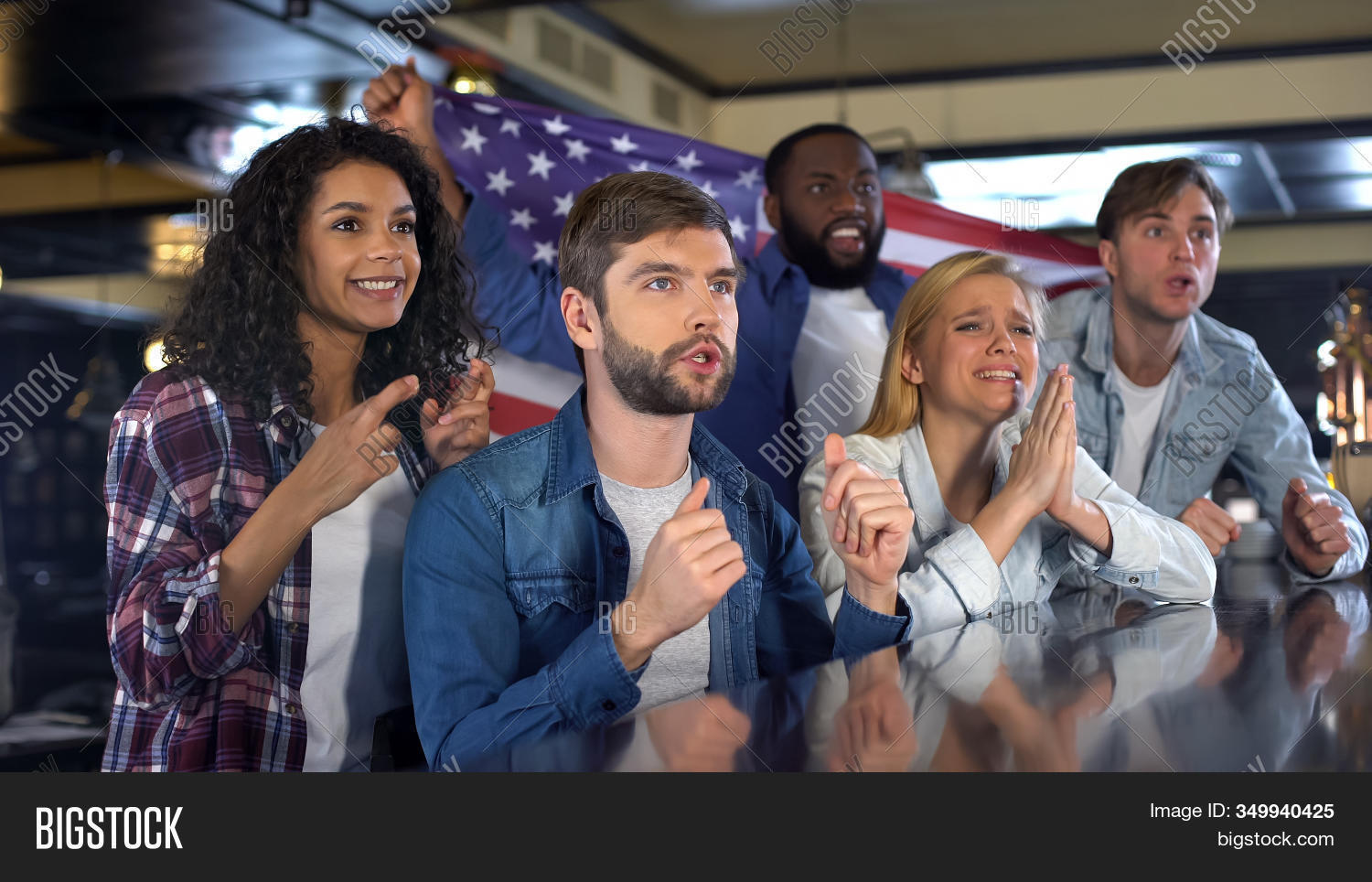 American Sport Fans Image & Photo (Free Trial) | Bigstock