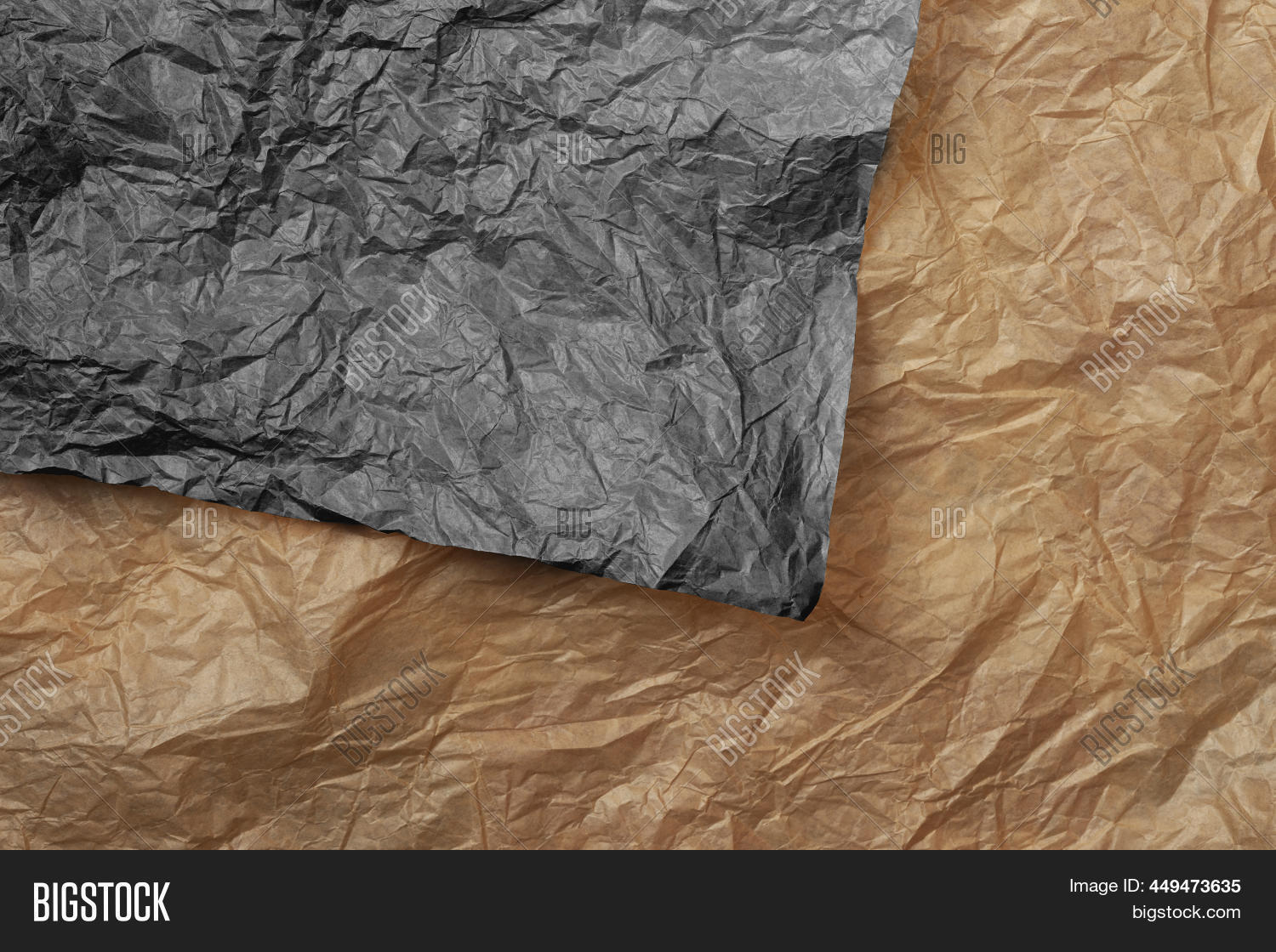 Crumpled Craft Paper Image & Photo (Free Trial) | Bigstock