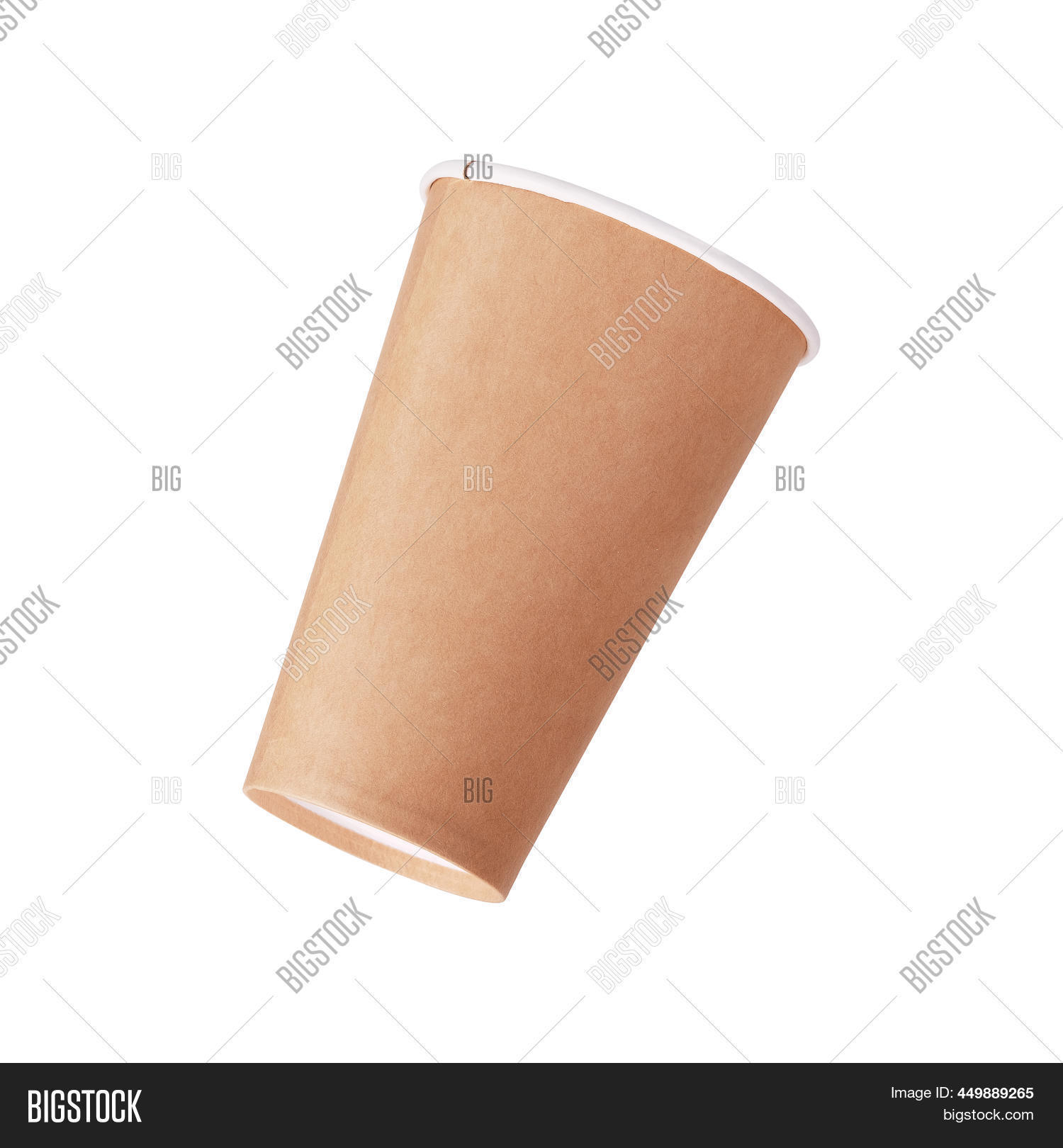 Craft Brown Paper Cup Image & Photo (Free Trial) | Bigstock