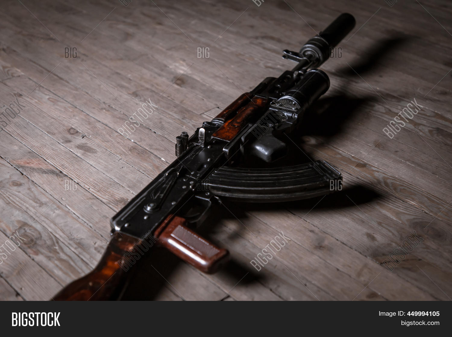 Modern Kalashnikov Image & Photo (Free Trial) | Bigstock
