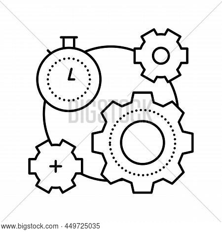 Working Process Time Vector & Photo (Free Trial) | Bigstock