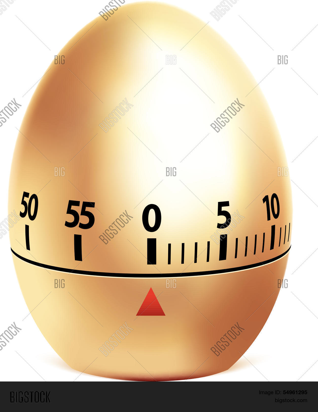 Golden Egg Timer Vector & Photo (Free Trial) | Bigstock