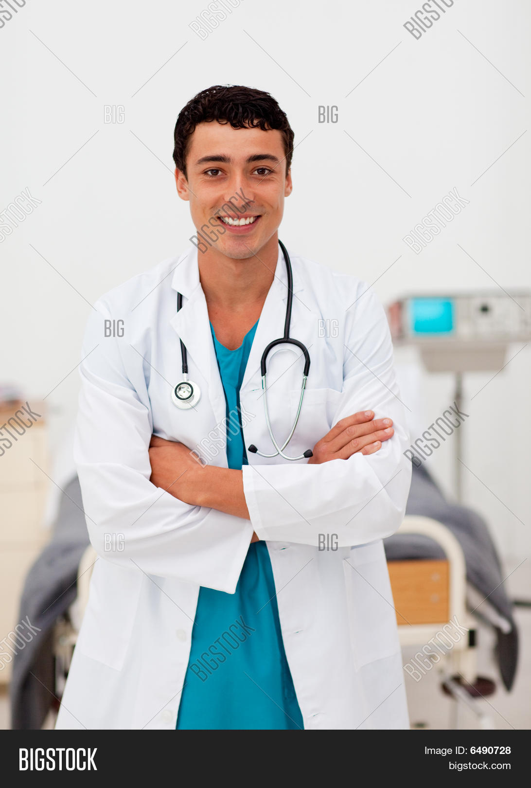 Attractive Male Doctor Image & Photo (Free Trial) | Bigstock