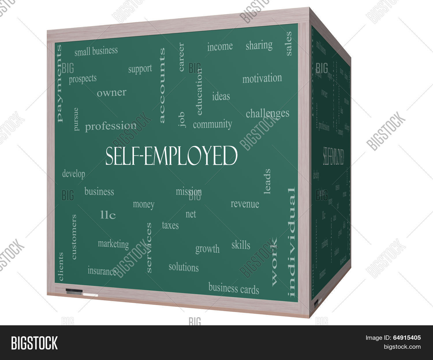 Self-employed Word Image & Photo (Free Trial) | Bigstock
