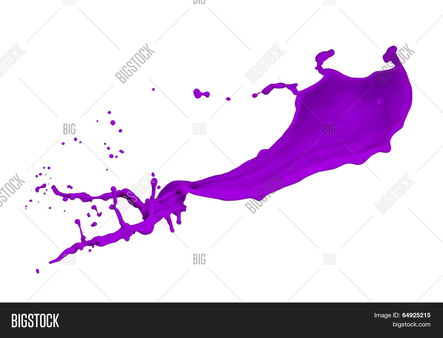 Violet Paint Splash Image & Photo (Free Trial) | Bigstock