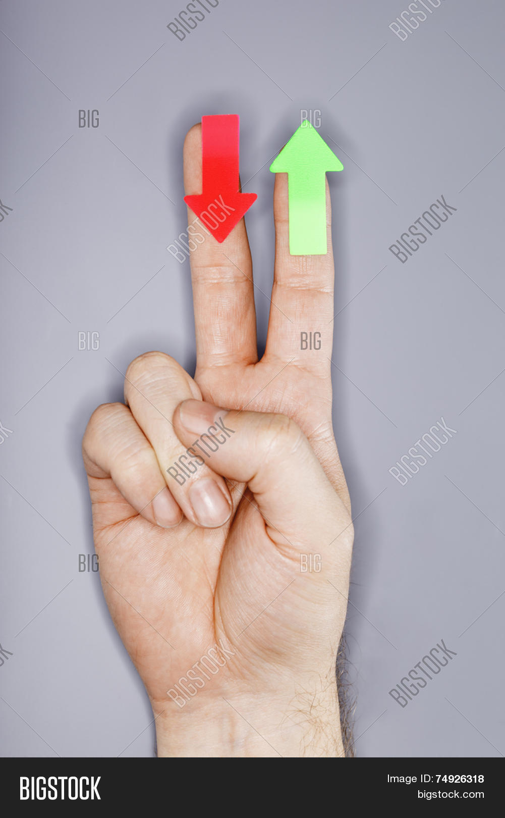 Hand Arrow Stickers. Image & Photo (Free Trial) | Bigstock