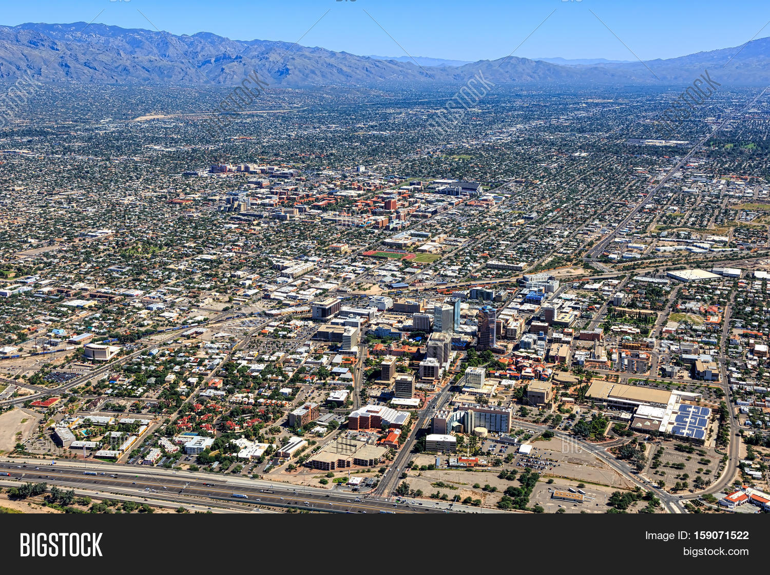Tucson Arizona Aerial Image & Photo (Free Trial) | Bigstock
