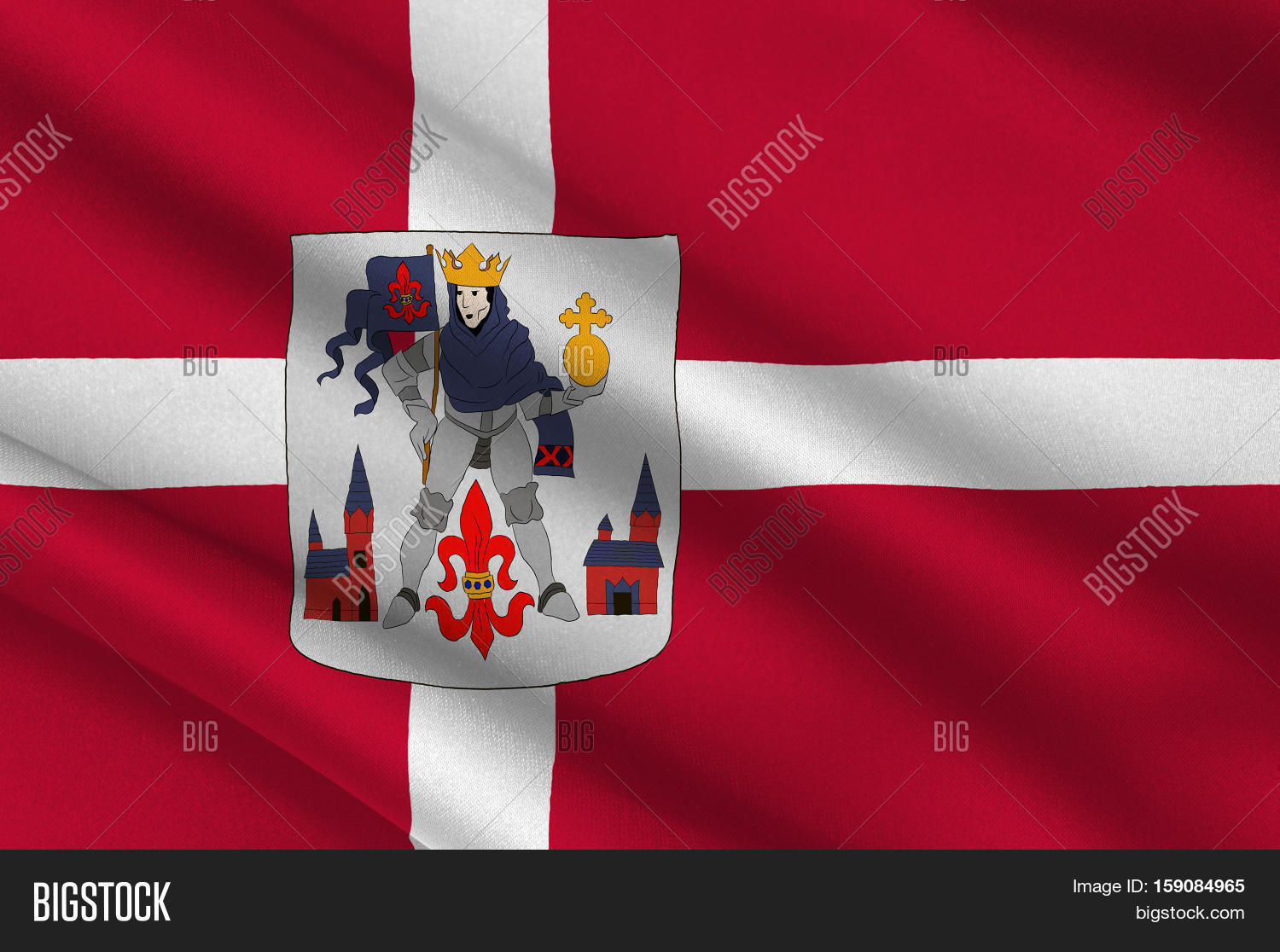 Flag Odense Image & Photo (Free Trial) | Bigstock