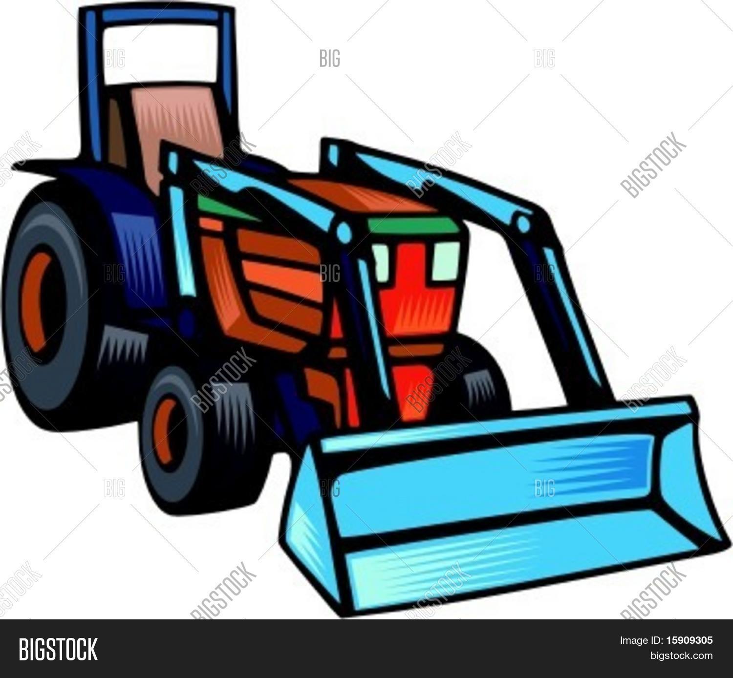 Front Loader.Vector Vector & Photo (Free Trial) | Bigstock