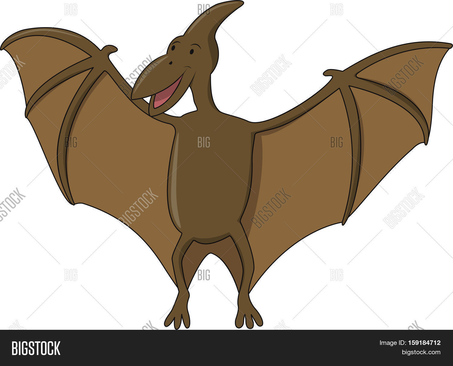 Flying Dinosaur Vector & Photo (Free Trial) | Bigstock