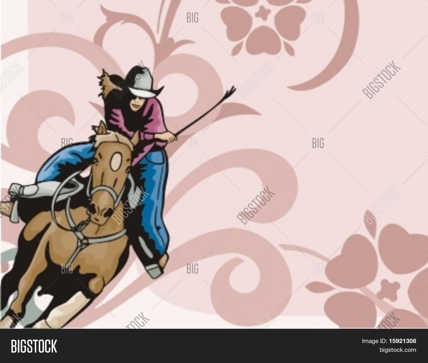 Western Rodeo Vector & Photo (Free Trial) | Bigstock