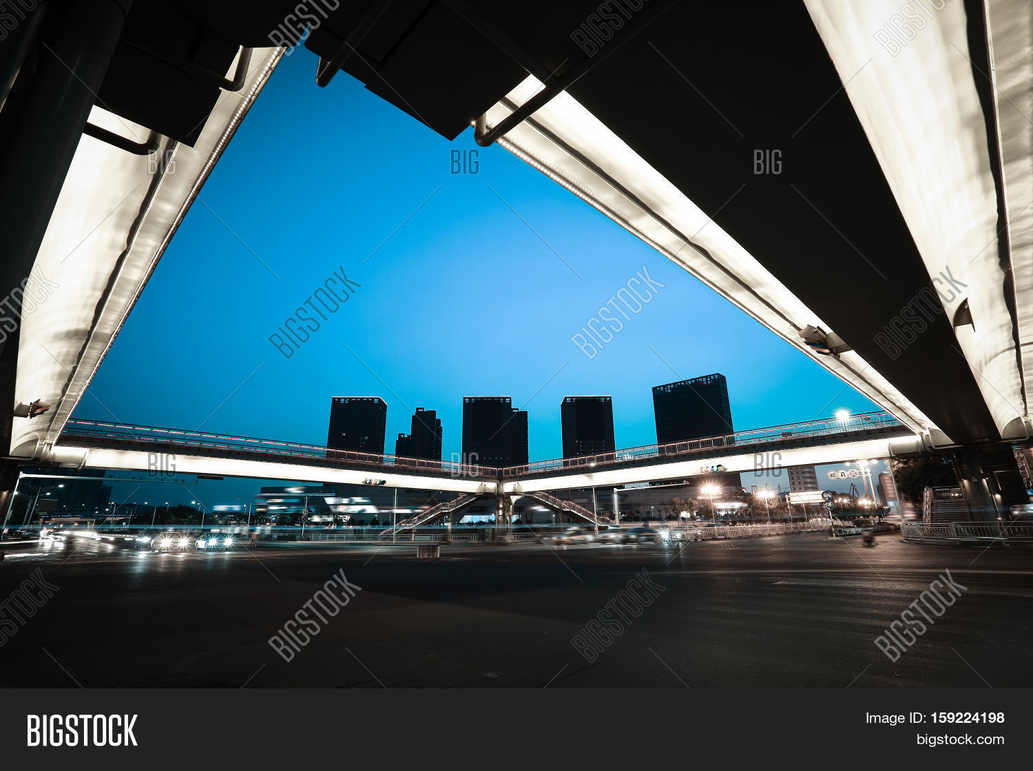 Urban Footbridge Road Image & Photo (Free Trial) | Bigstock
