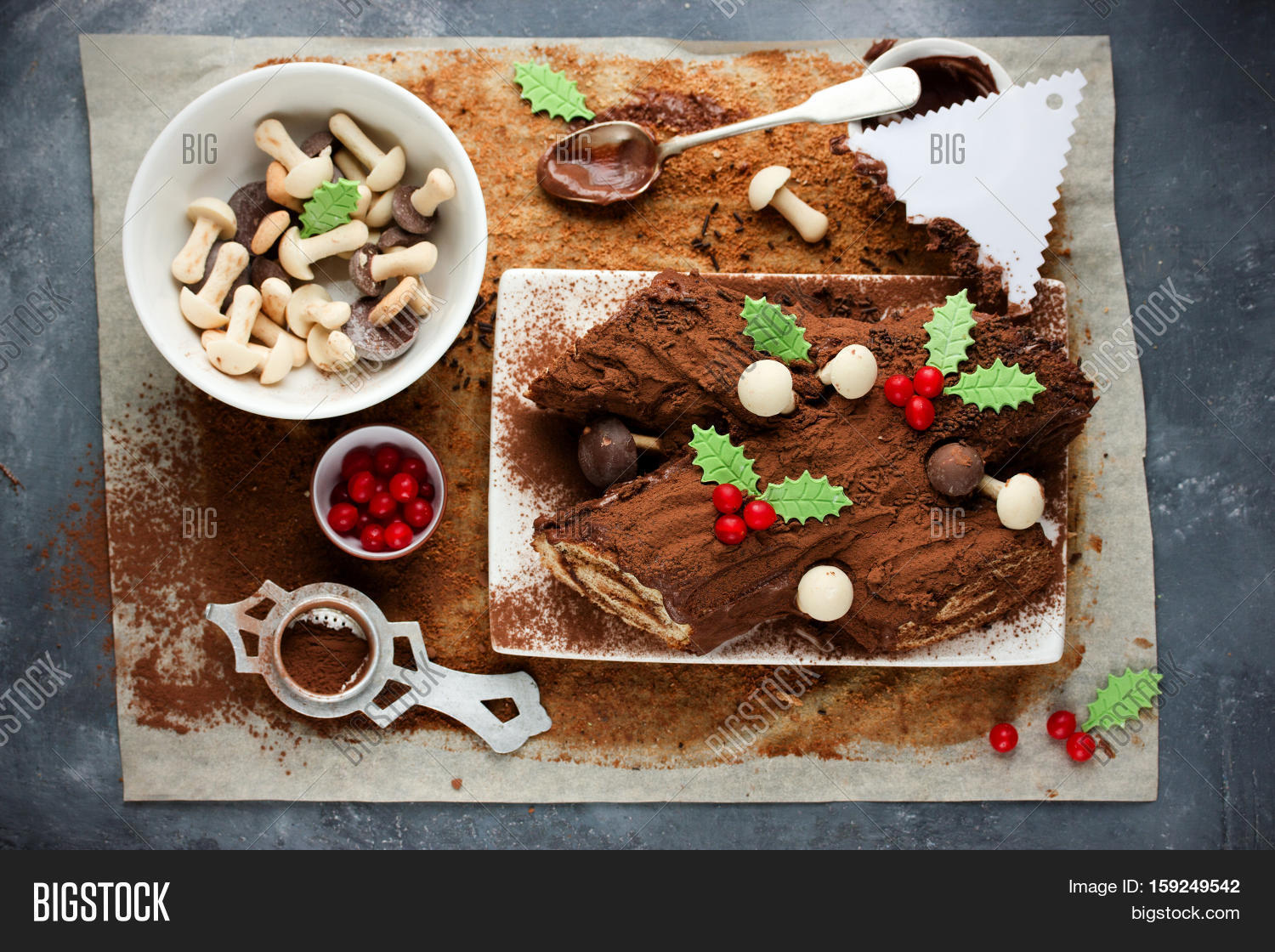 Christmas Bush De Noel Image & Photo (Free Trial) | Bigstock