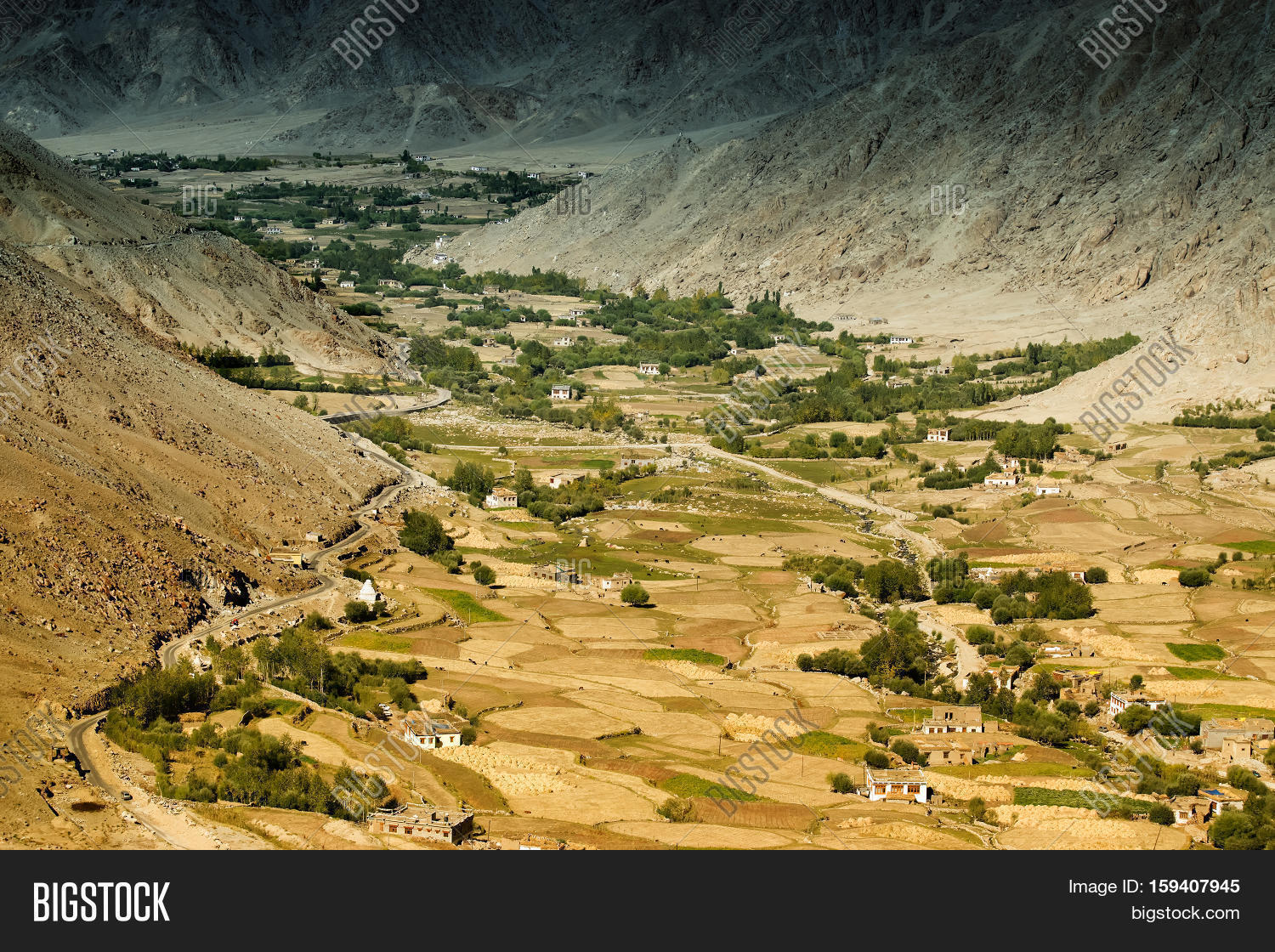 Aerial View Ladakh Image & Photo (Free Trial) | Bigstock