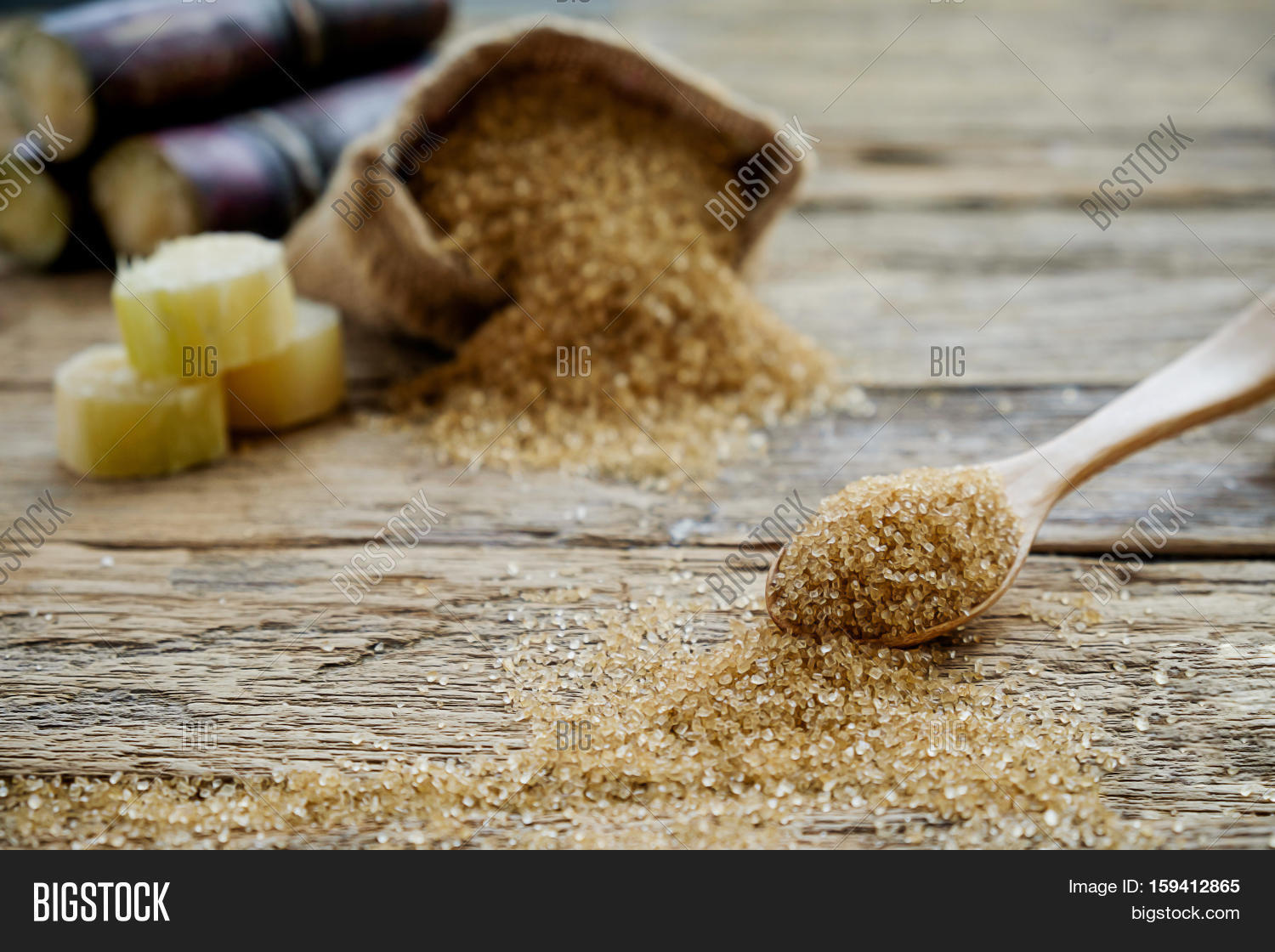 Sugar Wooden Spoon Image & Photo (Free Trial) | Bigstock