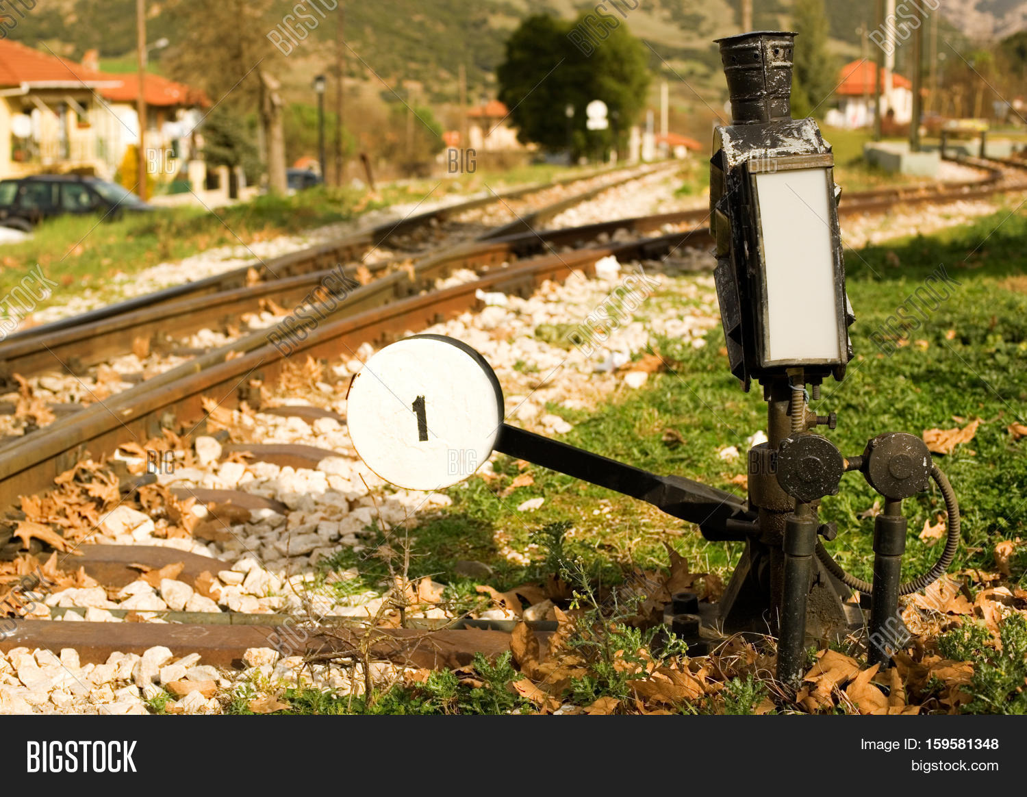 Railroad Switch Lever Image & Photo (Free Trial) | Bigstock