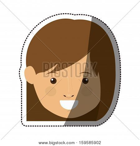 Girl Head Icon. Vector & Photo (Free Trial) | Bigstock
