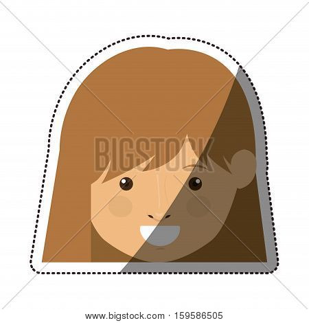 Girl Head Icon. Vector & Photo (Free Trial) | Bigstock