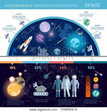 Space Infographics Vector & Photo (Free Trial) | Bigstock