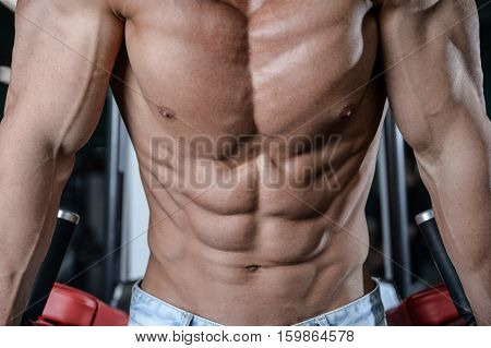Close Strong Abs Guy Image & Photo (Free Trial) | Bigstock