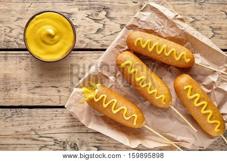 Corn Dog Traditional Image & Photo (Free Trial) | Bigstock
