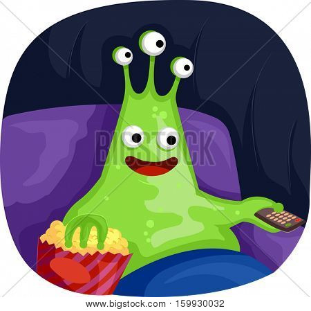 Sci-fi Illustration Vector & Photo (Free Trial) | Bigstock