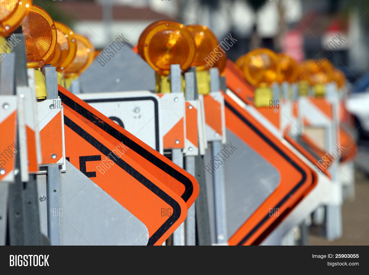 Caution Traffic Signs Image & Photo (Free Trial) | Bigstock