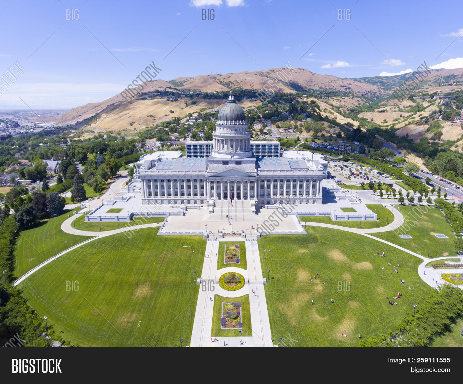 Aerial View Utah State Image & Photo (Free Trial) | Bigstock
