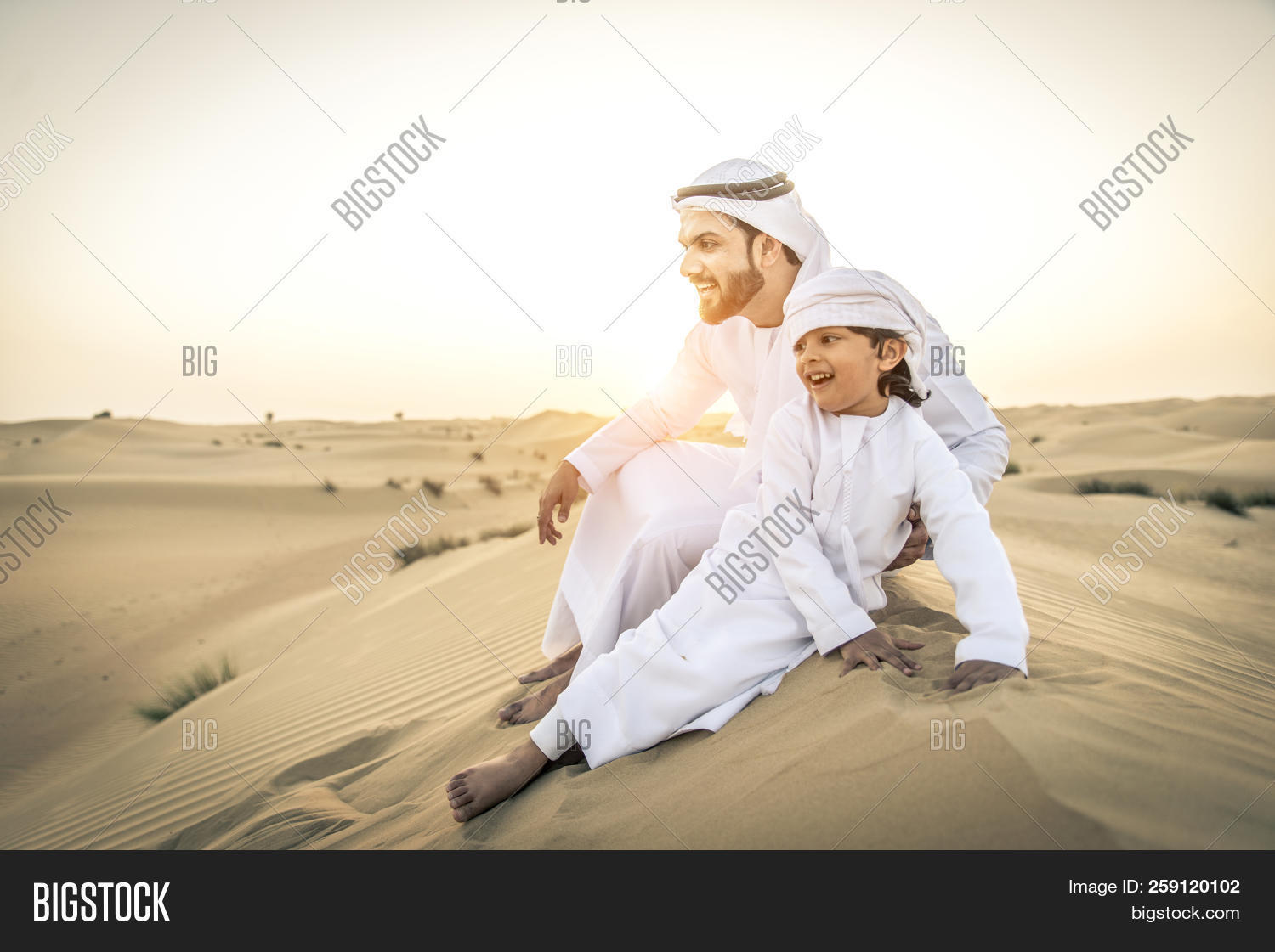 Arabian Man Son Image & Photo (Free Trial) | Bigstock