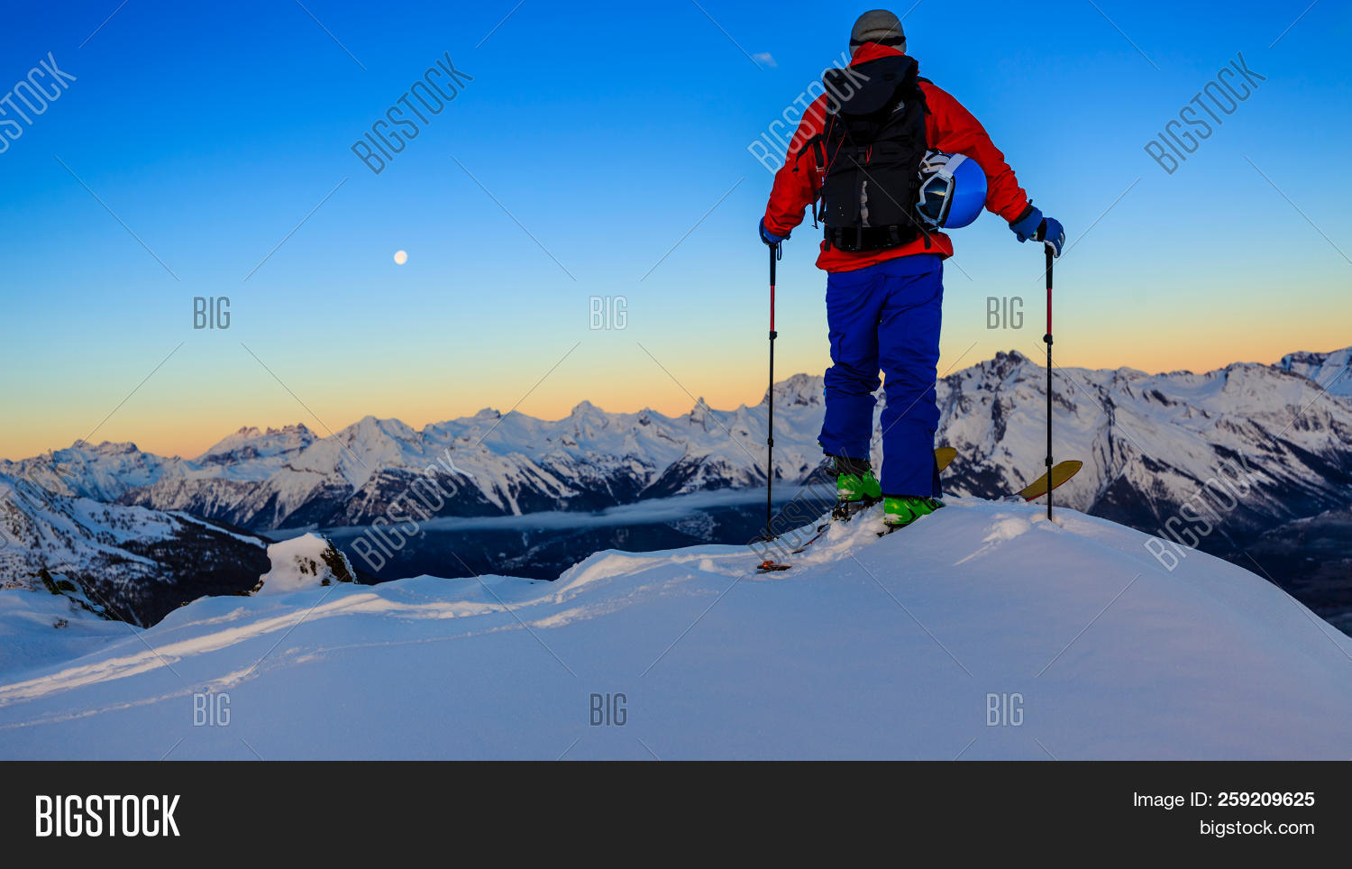 Ski Amazing View Swiss Image & Photo (Free Trial) | Bigstock