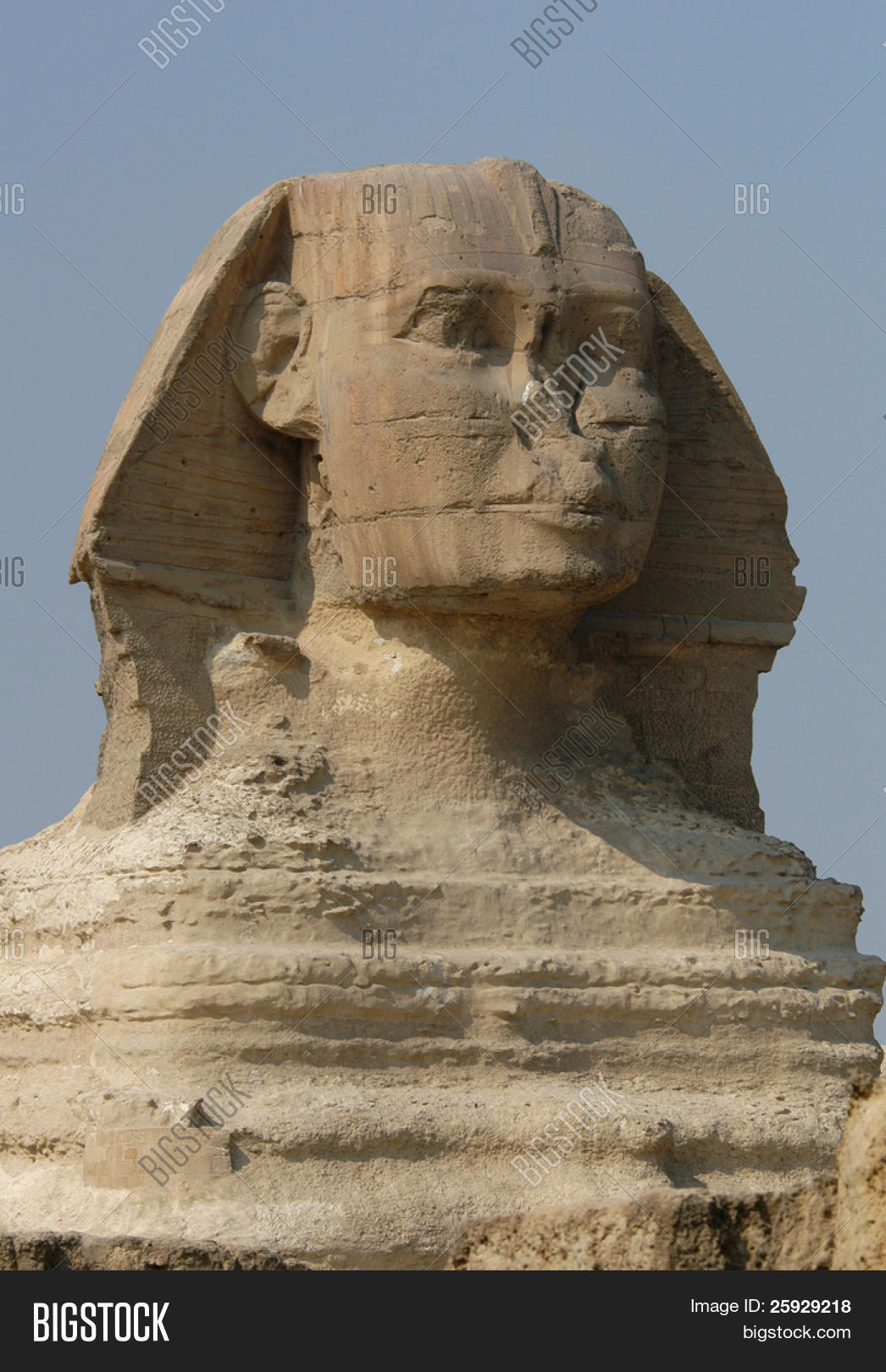 Head Great Sphinx Giza Image & Photo (Free Trial) | Bigstock