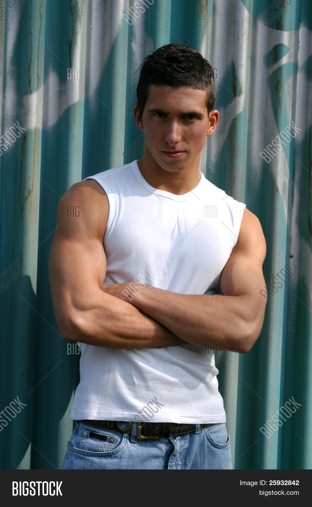 Muscular Male Model Image & Photo (Free Trial) | Bigstock