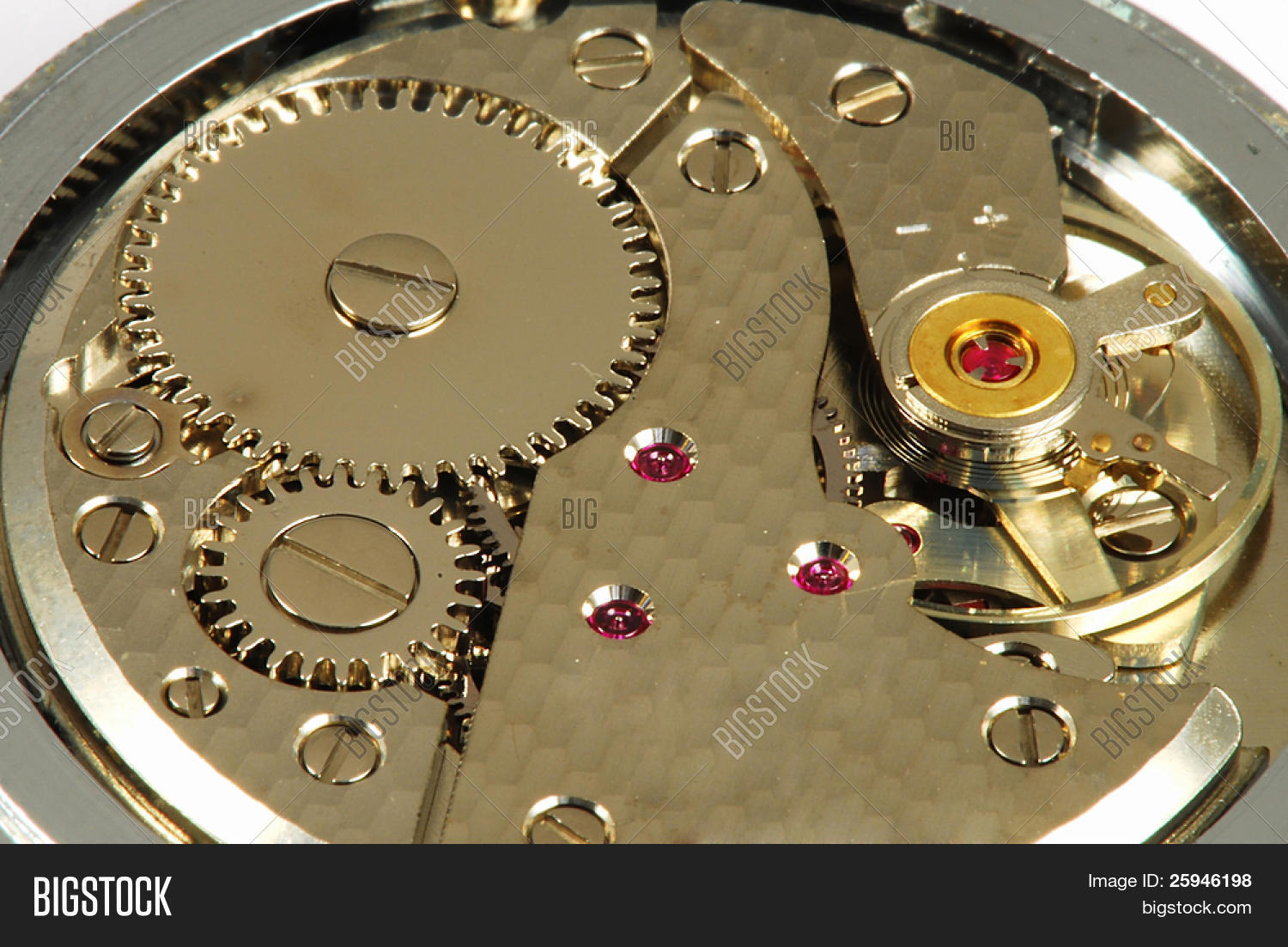 Mechanism Old Clock - Image & Photo (Free Trial) | Bigstock