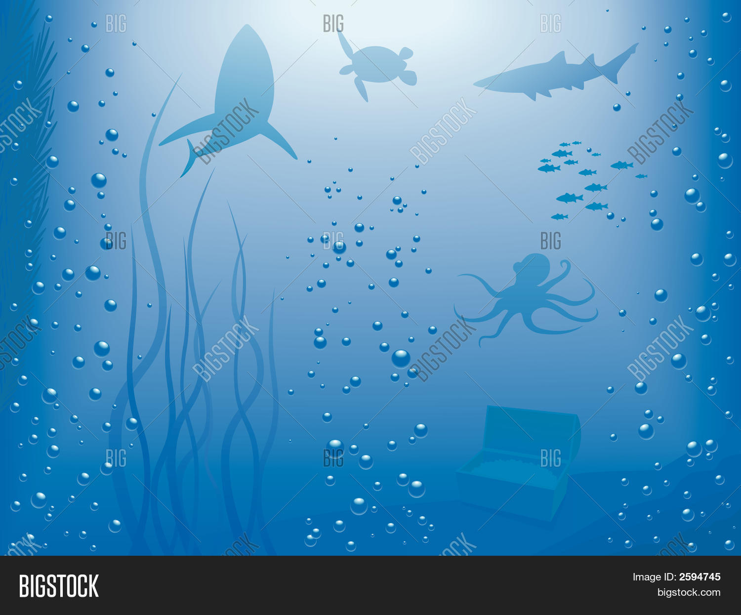 Deep Ocean Vector & Photo (Free Trial) | Bigstock