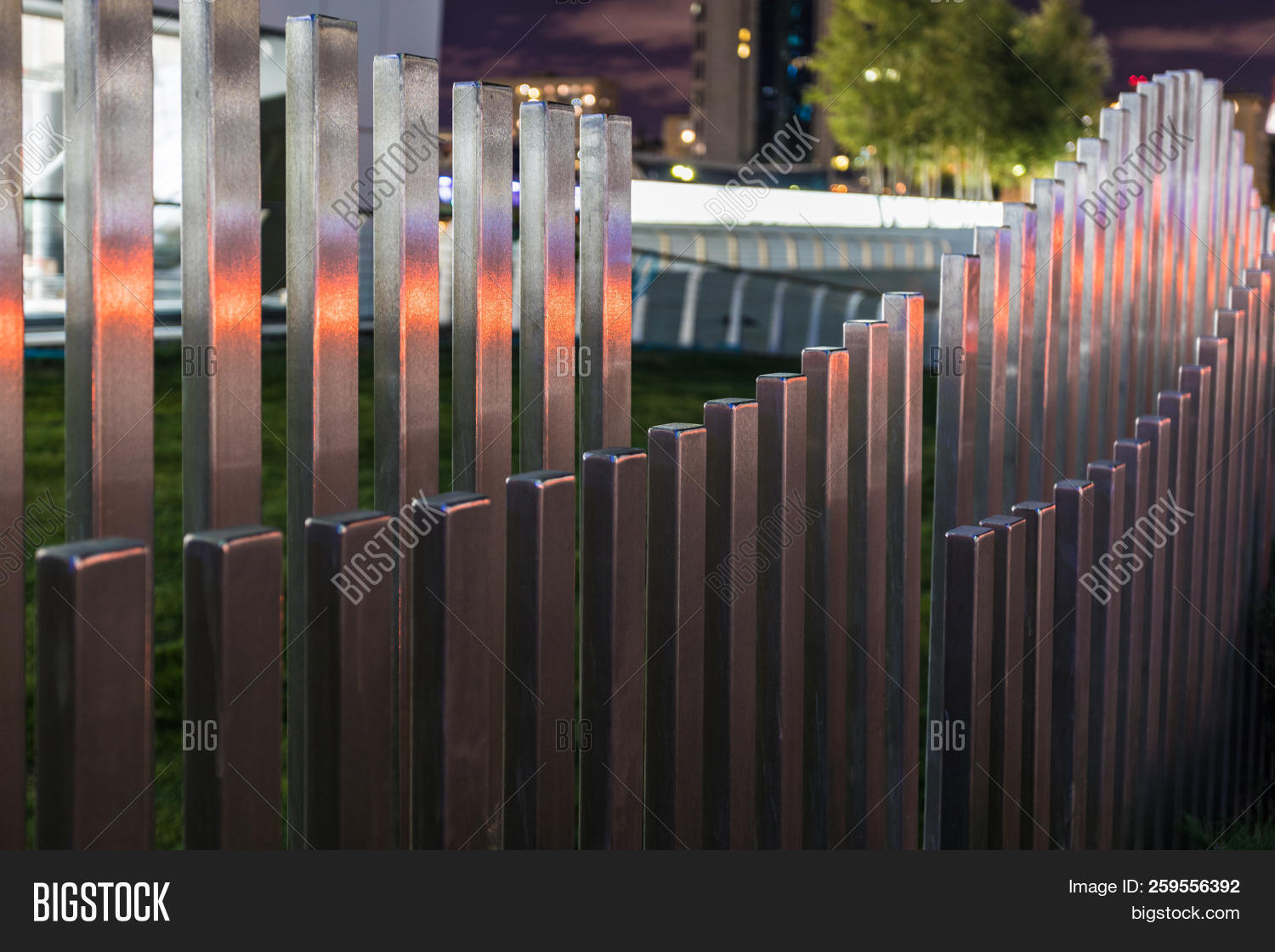 Wavy Wood Fence Near Image & Photo (Free Trial) | Bigstock