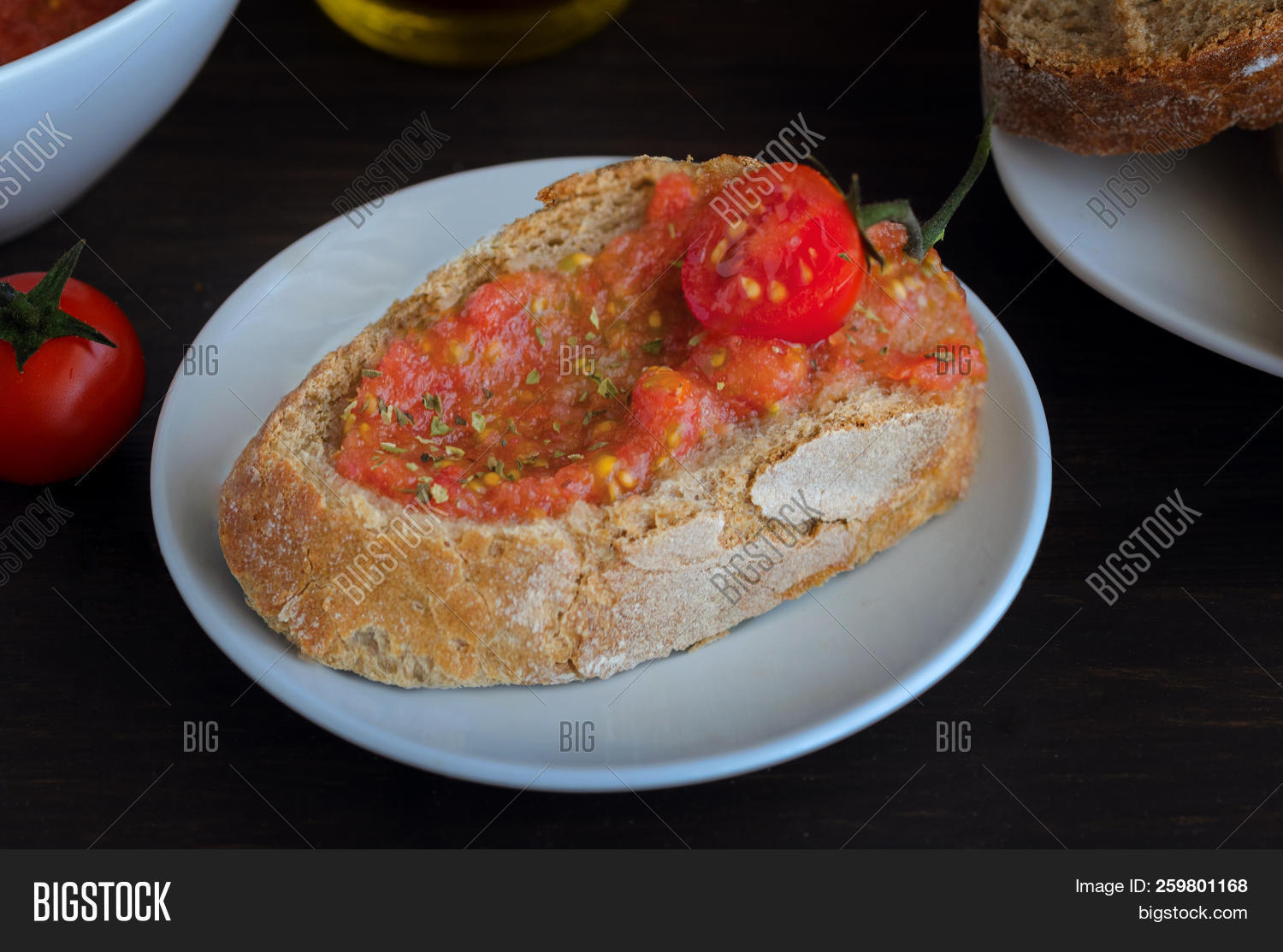 Pa Amb Tomaquet Tomaca Image & Photo (Free Trial) | Bigstock