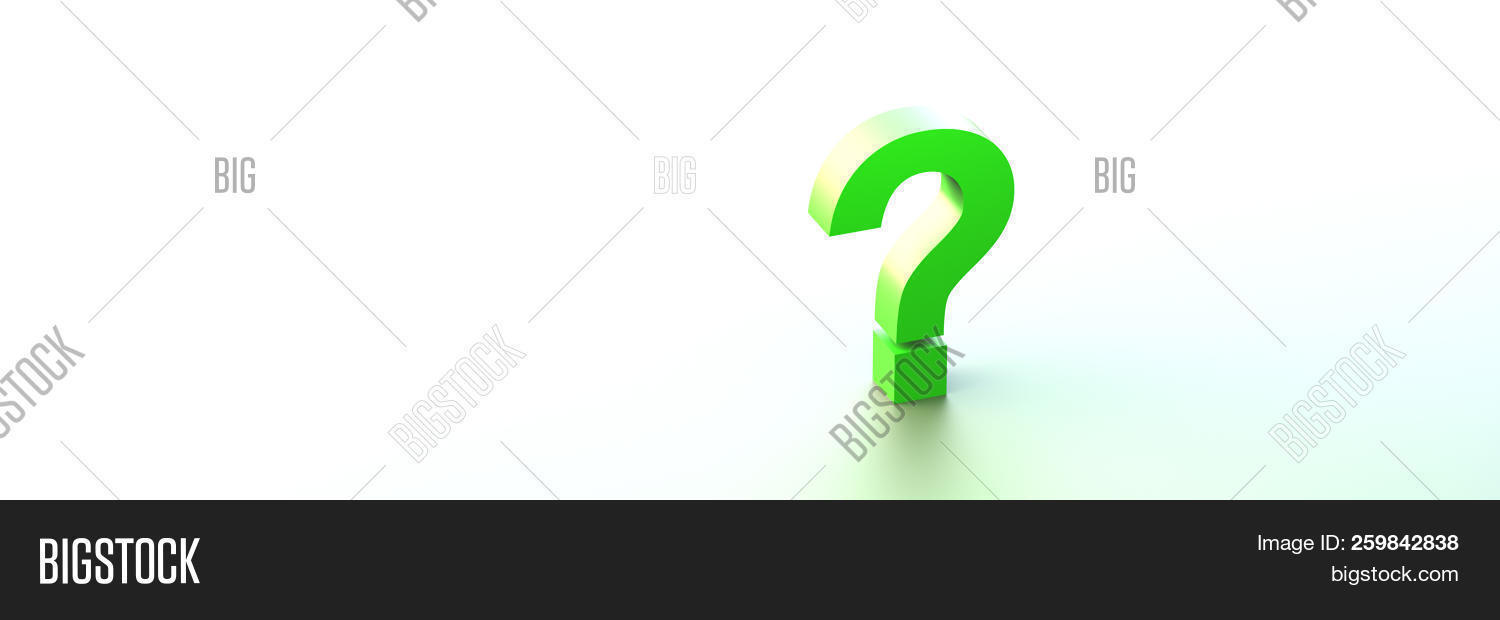 Green Question Mark Image & Photo (Free Trial) | Bigstock