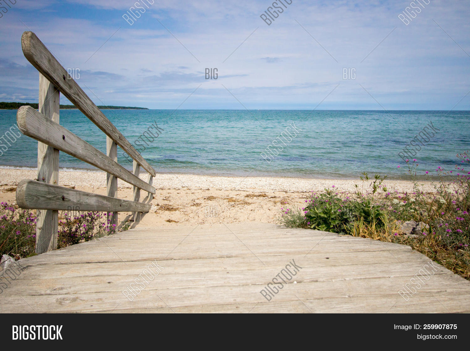Path Beach. Wooden Image & Photo (Free Trial) | Bigstock