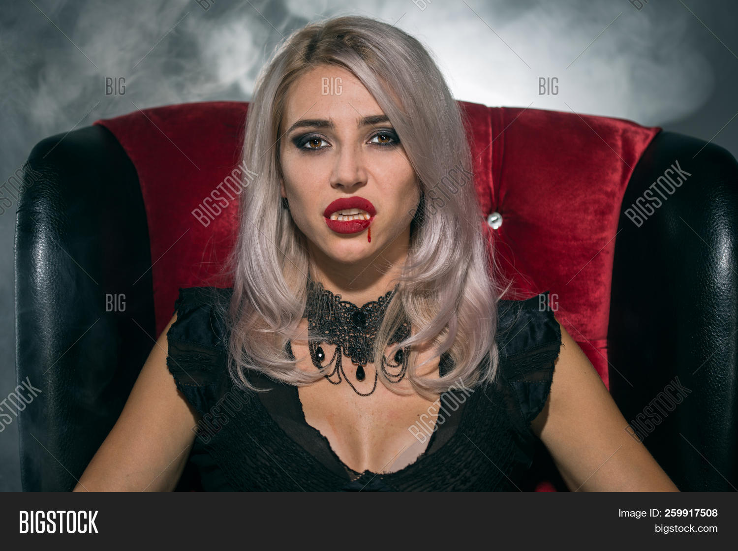 Portrait Vampire Woman Image & Photo (Free Trial) | Bigstock