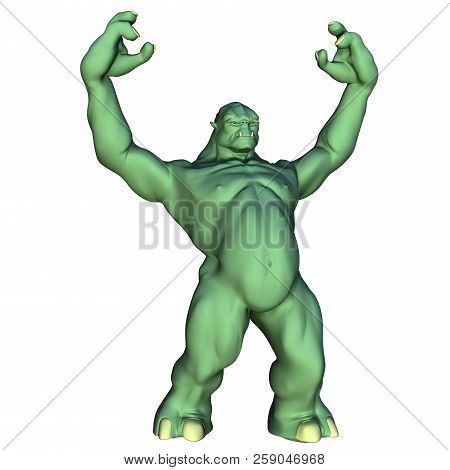 One Huge Muscular Image & Photo (Free Trial) | Bigstock