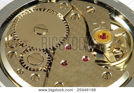 Mechanism Old Clock - Image & Photo (Free Trial) | Bigstock