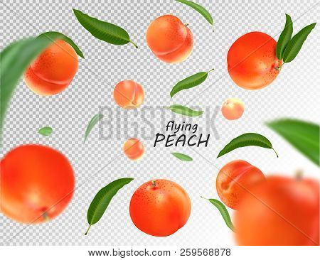 Flying Peach 矢量图和照片（免费试用） | Bigstock
