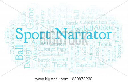 Sport Narrator Word Image & Photo (Free Trial) | Bigstock