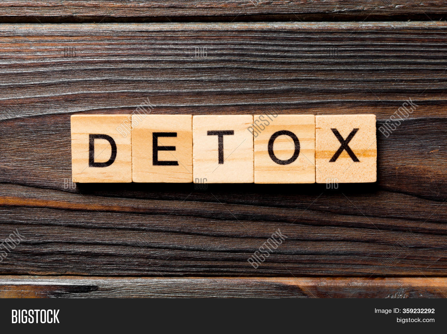 Detox Word Written On Image & Photo (Free Trial) | Bigstock