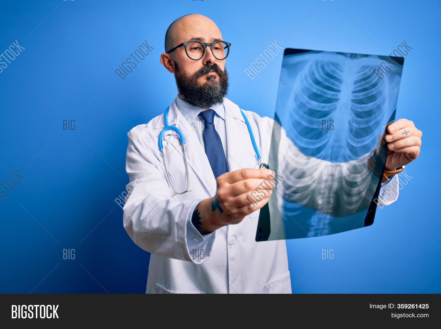 Handsome Bald Doctor Image & Photo (Free Trial) | Bigstock