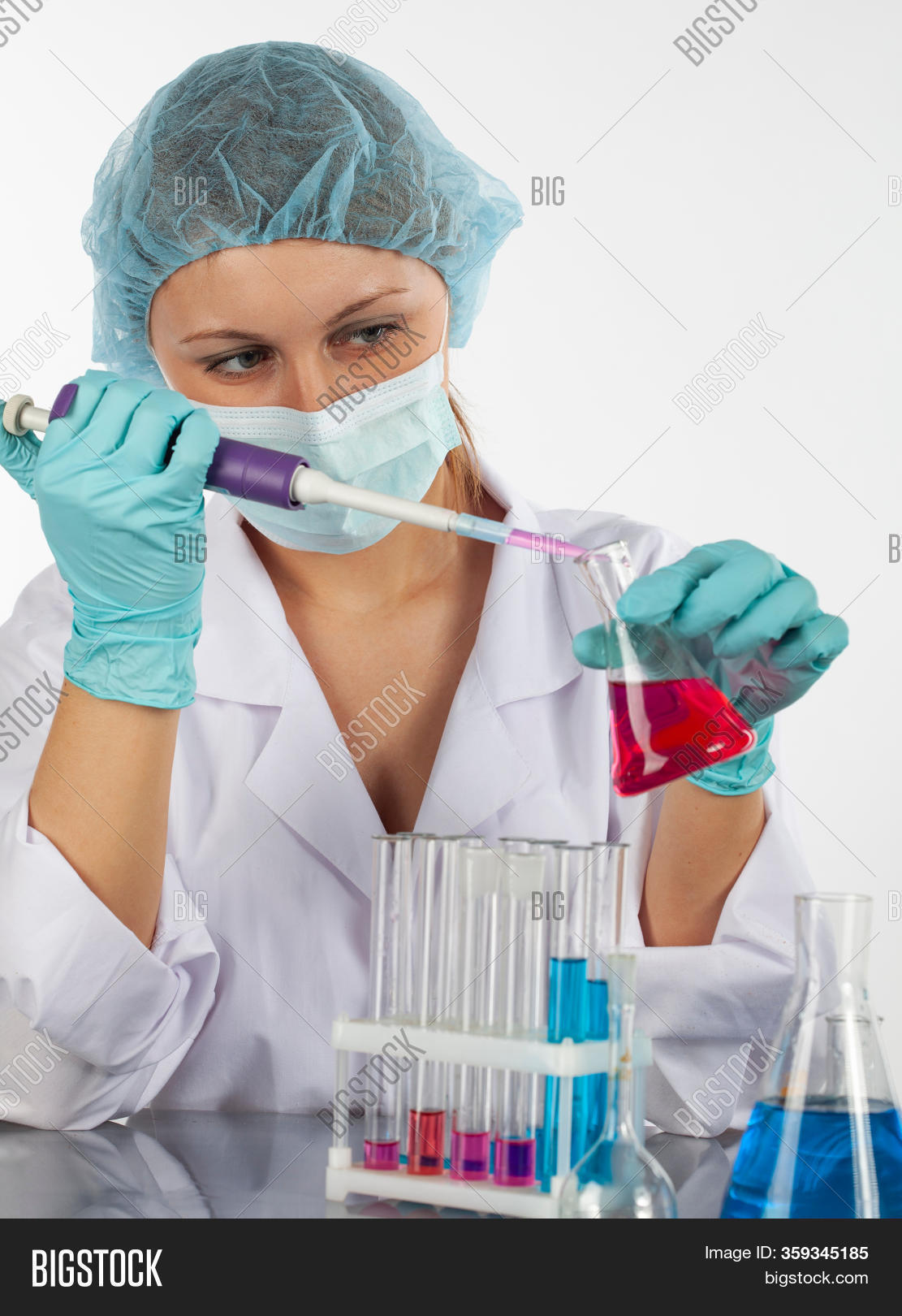 Scientist Test Tubes Image & Photo (Free Trial) | Bigstock
